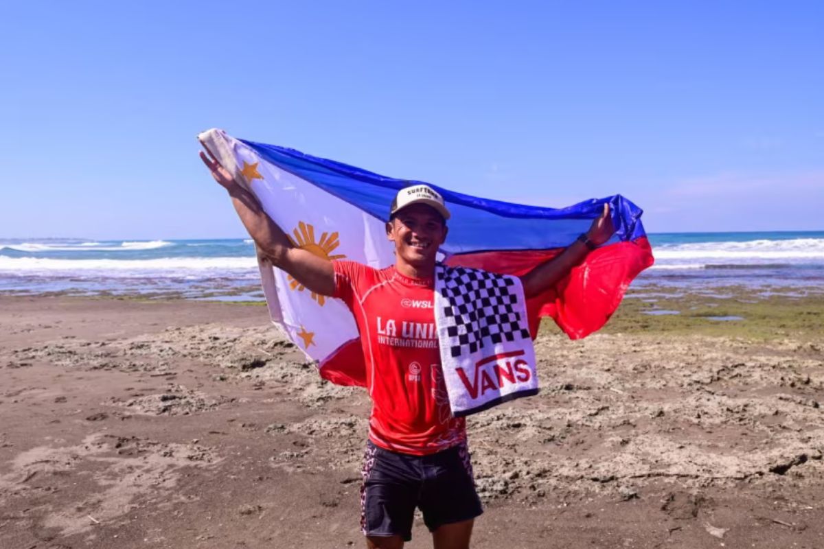 Filipino surfer Jay-r Esquivel clinches consecutive victory at La Union ...